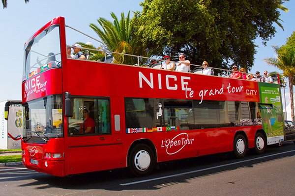 Location bus Nice le Grand Tour, privatisation car, visite privée